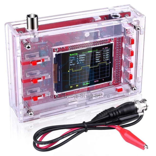 DIGITAL OSCILLOSCOPE TFT LCD Display With Alligator Probe Function ...
