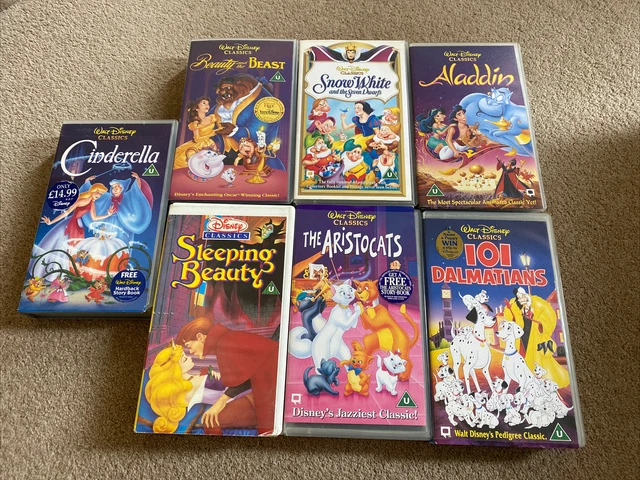 7 DISNEY VHS Bundle £12.00 - PicClick UK
