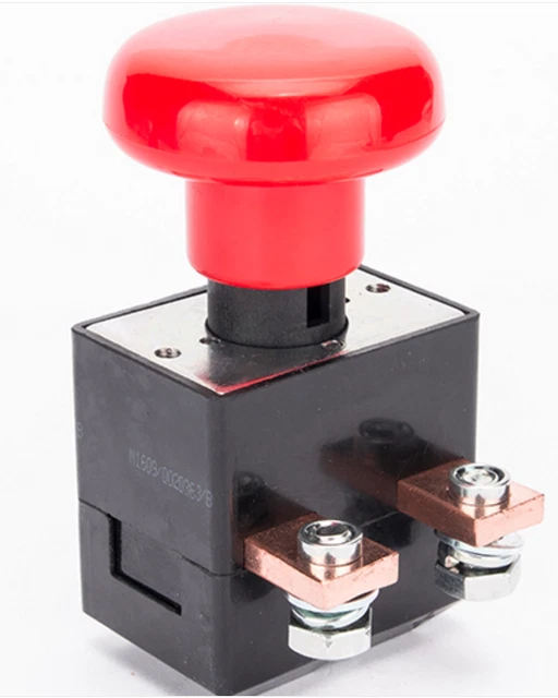 BATTERY ISOLATOR KILL Master Switch Push/Pull Button Emergency Stop ...