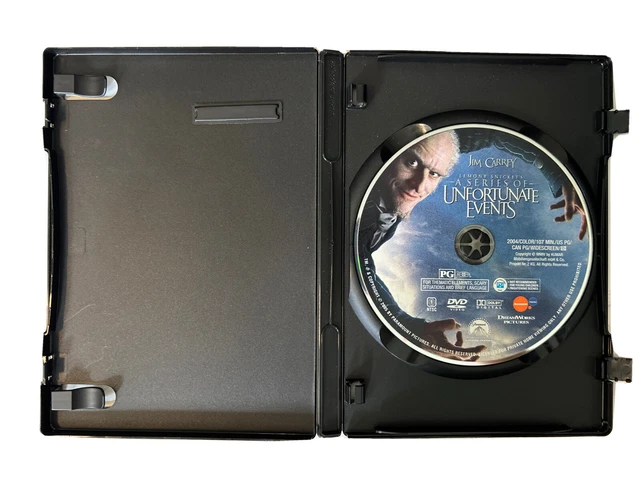 LEMONY SNICKETS A Series of Unfortunate Events (DVD, 2005, Widescreen ...