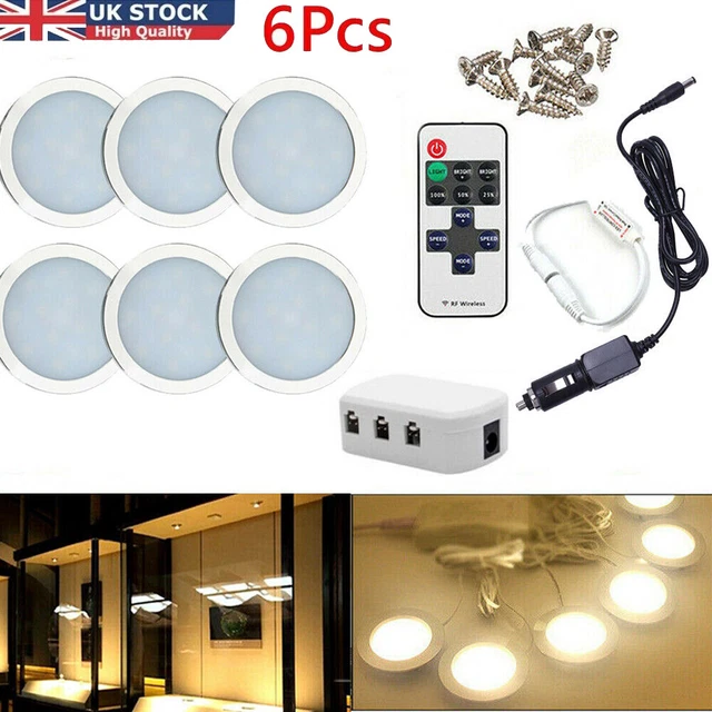 12V INTERIOR LED Spot Light Campervan/Boat/Caravan Roof Ceiling Light ...