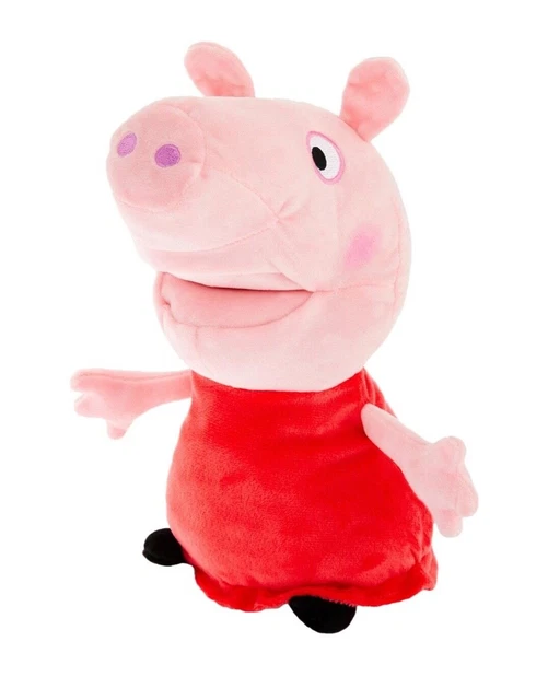 PEPPA PIG STUFFED animal Peppa rage stuffed animal hand doll plush 25 ...