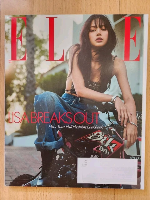BLACKPINK LISA. RICK Owens, Kit Harrington Elle Magazine September 2024 ...