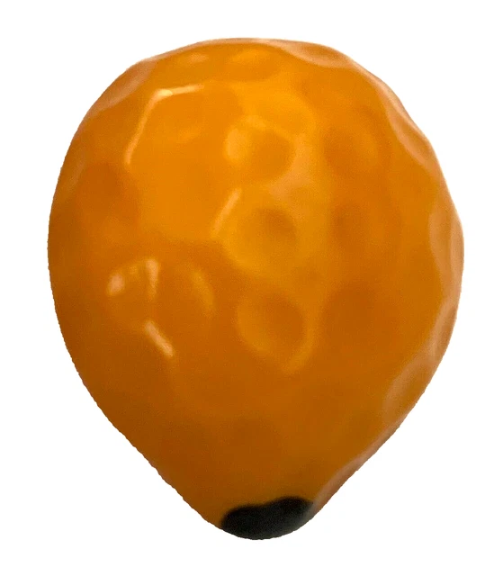 VINTAGE CARVED/PAINTED BAKELITE Realistic Chunky Lemon Fruit Button $18 ...