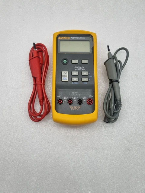 FLUKE 712 RTD Process Calibrator Free Fast Ship £863.18 - PicClick UK
