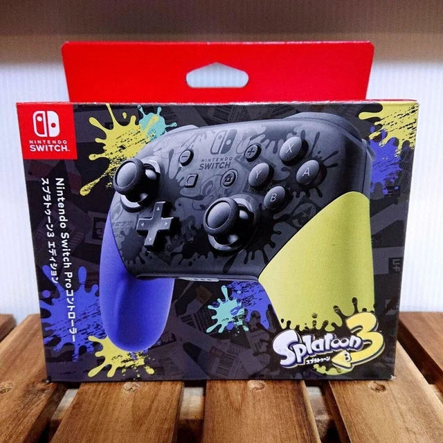 NINTENDO SWITCH PRO Controller Splatoon 3 Special Edition wireless $73. ...