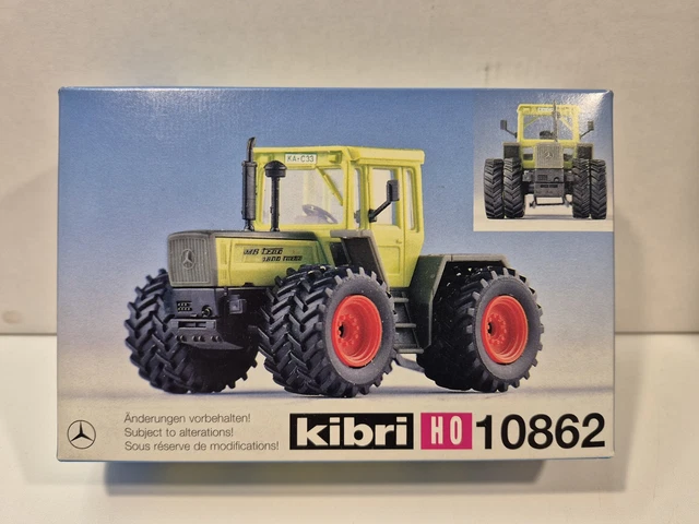 KIBRI H0 MODELLBAUSATZ 1: 87, 10862 Mercedes-Benz Trac mit ...