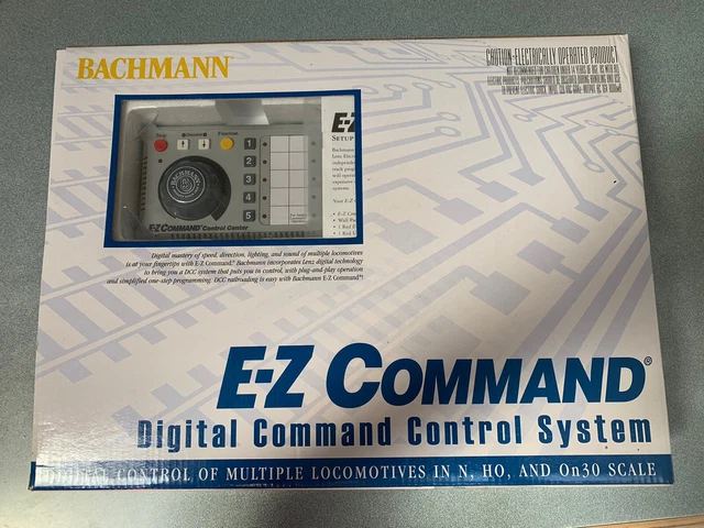 E-Z DIGITAL COMMAND control system Bachmann multiple locomotives N, HO ...
