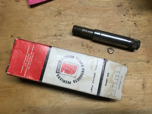 PEERLESS TECUMSEH PIÈCE de transmission 776155 arbre d'entrée neuf EUR ...