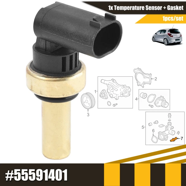 ENGINE WATER COOLANT Temp Temperature Sensor 55591002 For VAUXHALL OPEL ...