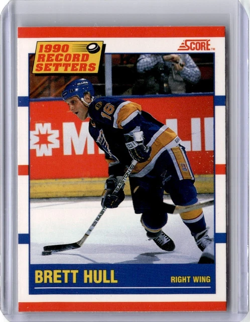 1990-91 SCORE HOCKEY Card Brett Hull St. Louis Blues #346 EUR 3,14 ...
