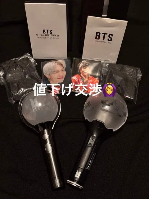 BTS OFFICIAL LIGHT Stick Ver.3 Ver.4 Set K-pop Concert Fan Light EUR ...