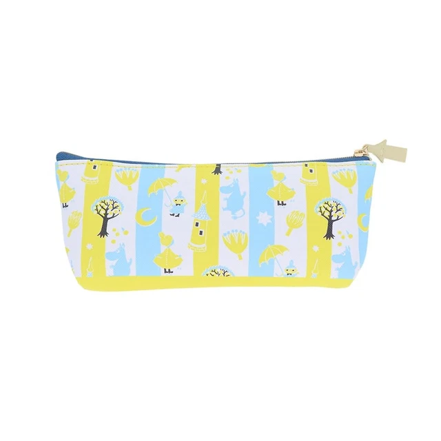 SUN-STAR STATIONERY MOOMIN Pencil Case Slim 80Th Anniversary Design ...
