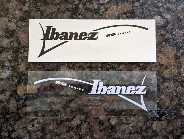 IBANEZ RG SERIES Custom Restoration Guitar Headstock Decals (R & L ...