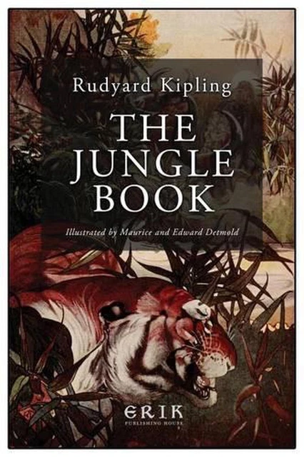 THE JUNGLE BOOK: Illustrated by Rudyard Kipling (English) Paperback ...
