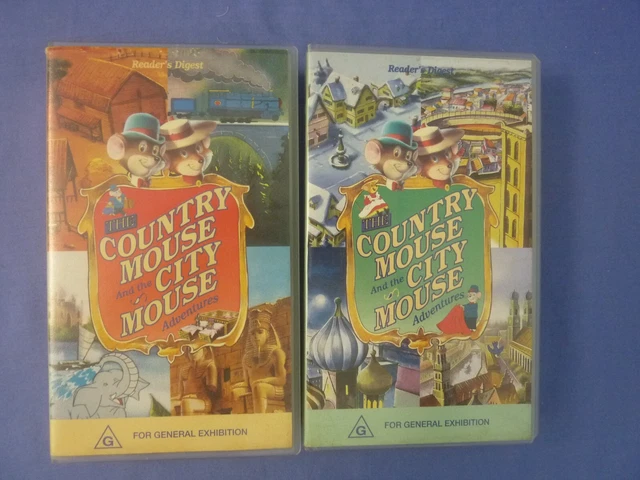 THE COUNTRY MOUSE and The City Mouse Adventures Volume 2 & 3 Readers ...