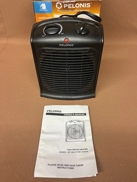 PELONIS FAN FORCED Heater - Clean - Gently Used - See Pics $1.88 ...