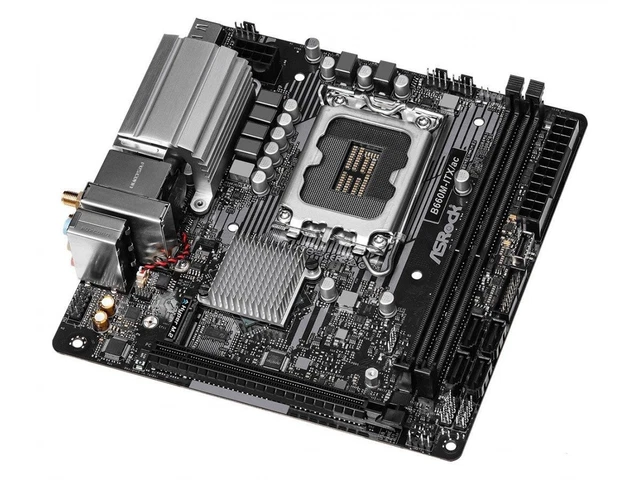 USED ASROCK B660M-ITX-AC Mini-ITX Motherboard with LGA 1700 and Intel B660... £322.08 - PicClick UK