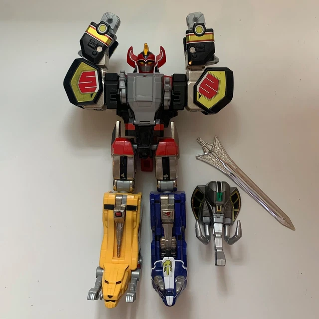 1991 993 Bandai Mighty Morphin Power Rangers Deluxe Dino Megazord 7194