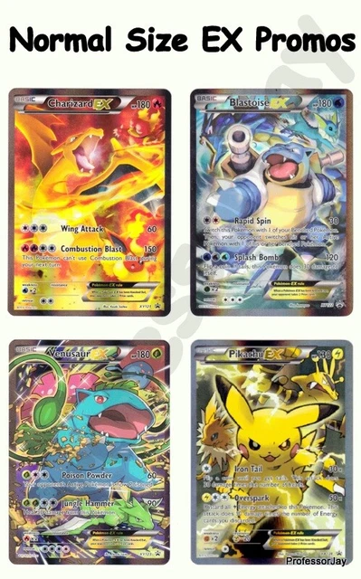 POKÉMON CARTES DRACAUFEU XY121 Blastoise XY122 Venusaur XY123 Pikachu ...