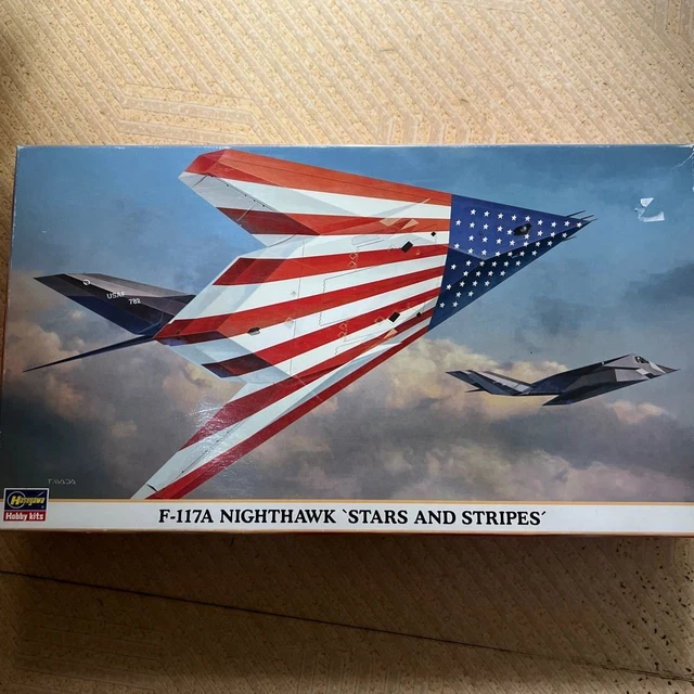 HASEGAWA PLASTIC MODEL 1/72 F-17A Nighthawk Star-Spangled Banner $141. ...