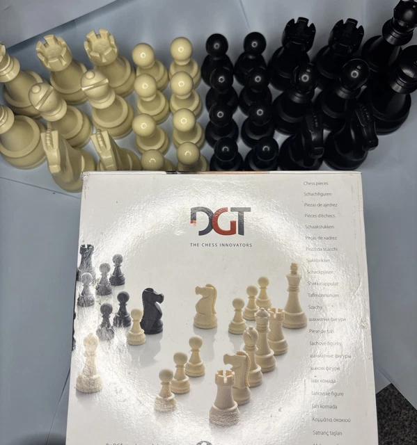 DGT CHESS PIECES Full Set Boxed Large Pieces £24.99 - PicClick UK