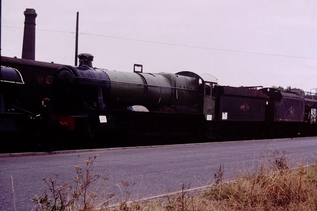 BARRY SCRAPYARD ? British Rail Loco Steam 6960 Railway Slide Ref 413 £2 ...