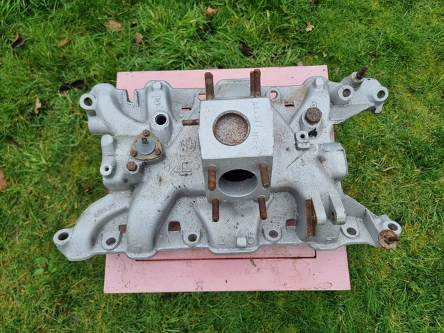 ROVER P6 3500 V8 inlet manifold for Twin Carburettors *D* £30.00 ...
