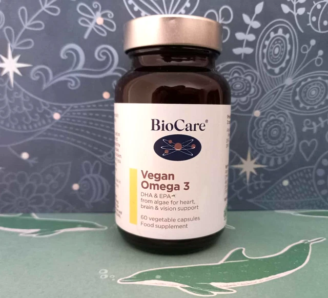 BIOCARE VEGAN OMEGA 3 Dha & Epa From Algae 90 Vegetable Capsules £20.99 ...