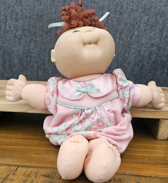 CABBAGE PATCH KIDS Doll Mattel 1995 Purple Signature Original Outfit ...