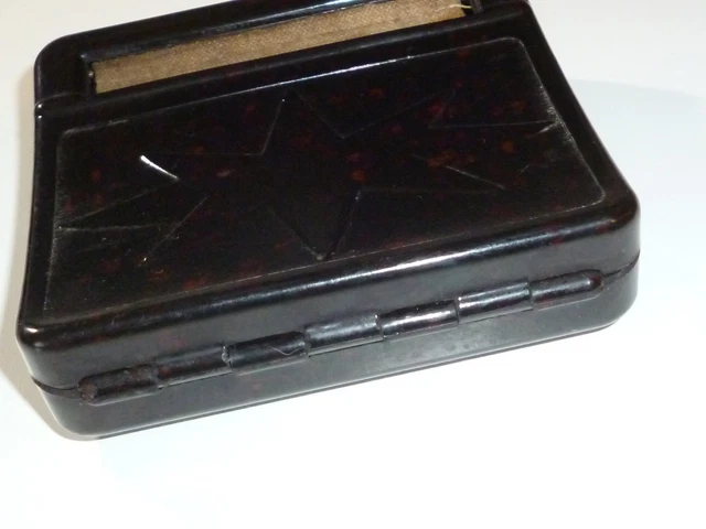 VINTAGE BAKELITE CIGARETTE Case W. Nice Motive - Zigarettenetui - Nice ...