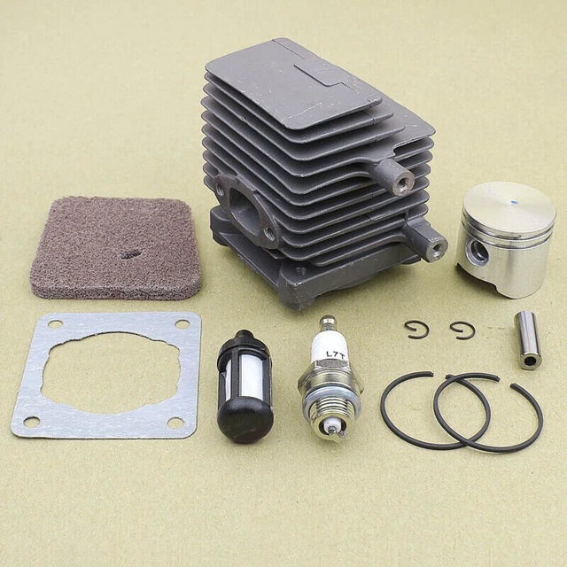 REMPLACE KIT CYLINDRE Piston Set Carburant Filtre Spark Prise Tout Neuf ...