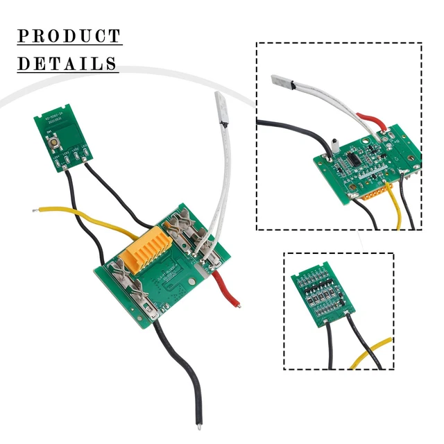 CARTE DE CIRCUIT de protection de charge batterie liion pour BL1815 BL1845 BL186 EUR 14,28 ...