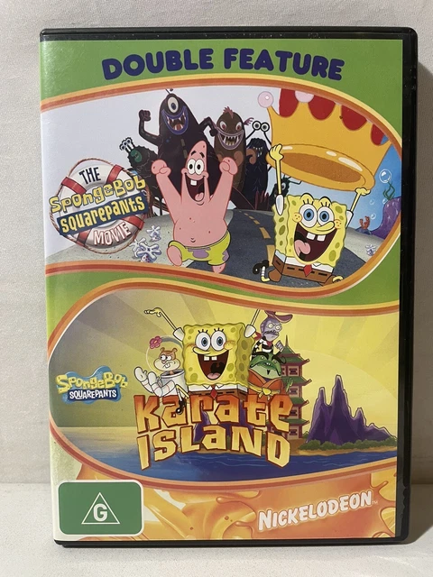THE SPONGEBOB SQUAREPANTS Movie & Karate Island DVD Double Feature PAL ...