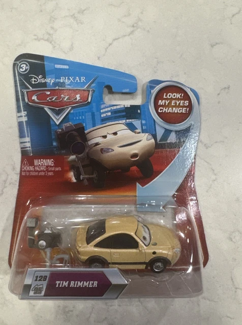 NEW DISNEY PIXAR CARS Tim Rimmer Diecast Eyes Look #129 Vehicle 1:55 ...
