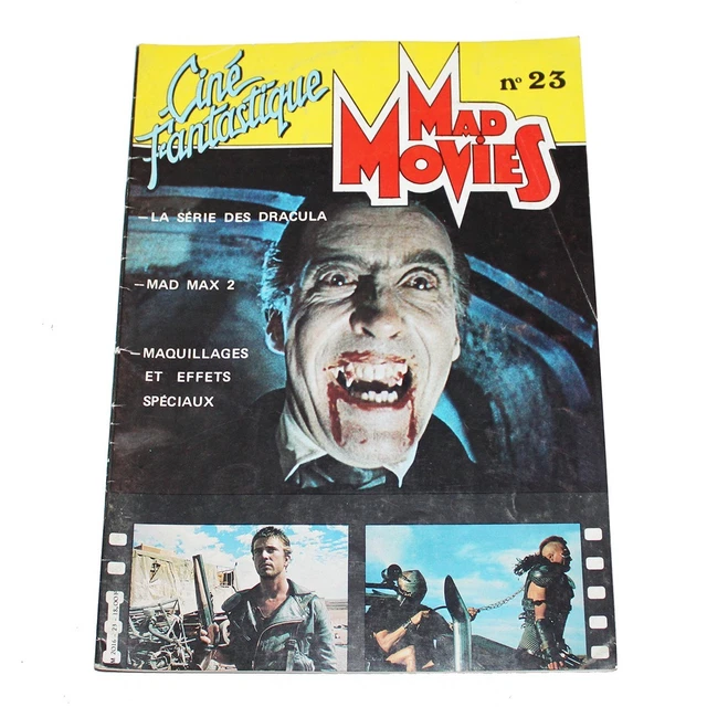 MAGAZINE / REVUE Mad Movies numéro 23 / Dracula / Mad Max 2 ( 1982 ...