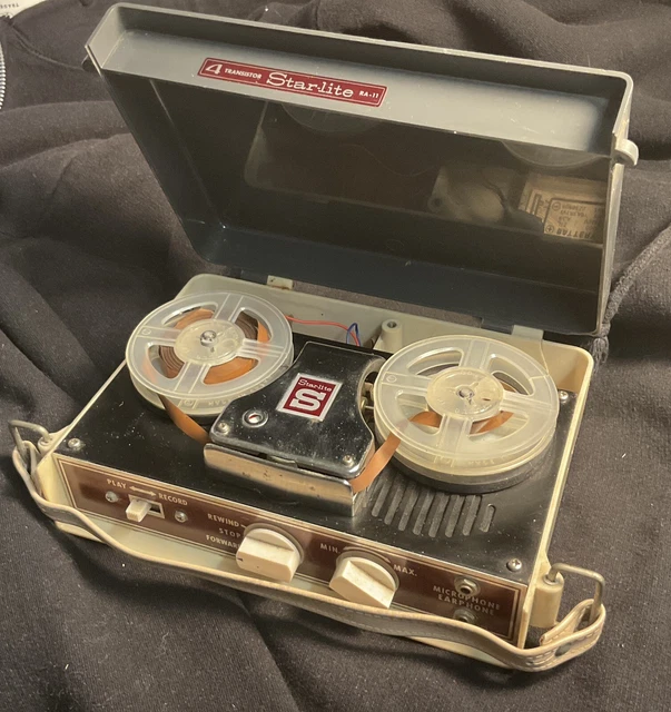 STAR-LITE RA-11 4 Transistor Tape Recorder c.1960s £17.70 - PicClick UK