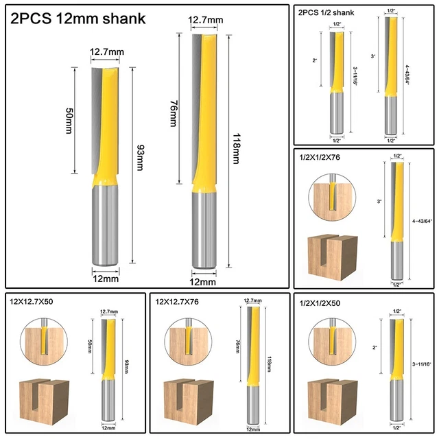NEW USEFUL ROUTER Bit Long Rod Milling Practical To Use Cutter Durable ...