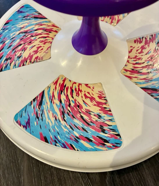 VINTAGE PLAYSKOOL SIT N Spin Ride on Toy 1973 Tonka Kids Works White ...