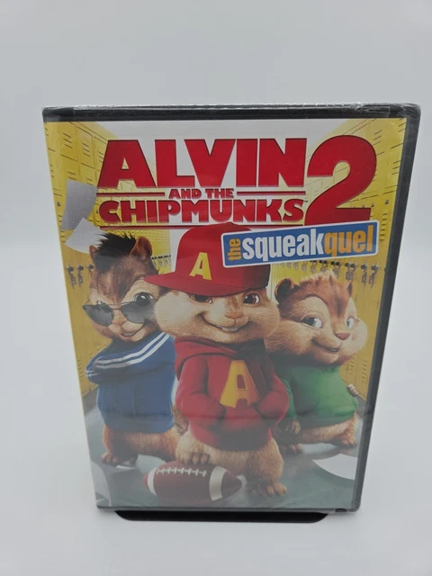 ALVIN AND THE Chipmunks 2 The Squeakquel DVD New Sealed 2009 £7.05 ...