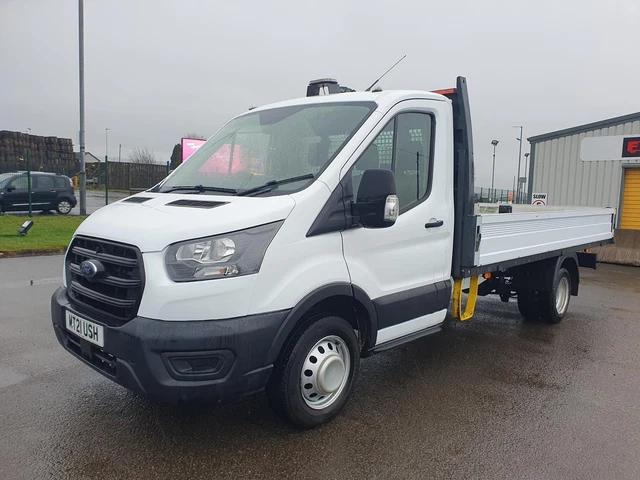 FORD TRANSIT 350 L4 RWD DRW PREMIUM LEADER DROPSIDE 130PS EURO 6 £ ...