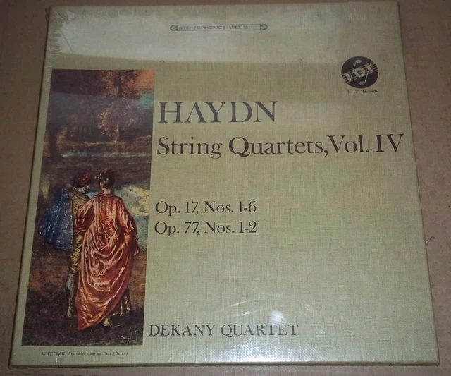 DEKANY QUARTET HAYDN String Quartets Op.17, Op.77 - Vox Box SVBX 561 SEALED EUR 22,69 - PicClick DE
