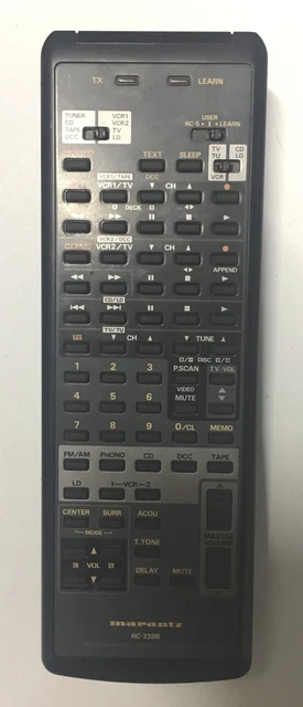 ORIGINAL GENUINE MARANTZ RC-73SR Remote Control $29.99 - PicClick