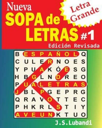 NUEVA SOPA DE Letras #1 (Letra Grande) EUR 9,95 - PicClick FR