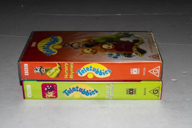 TELETUBBIES VHS BUNDLE x 2 Nursery Rhymes & Musical Playtime $24.00 ...