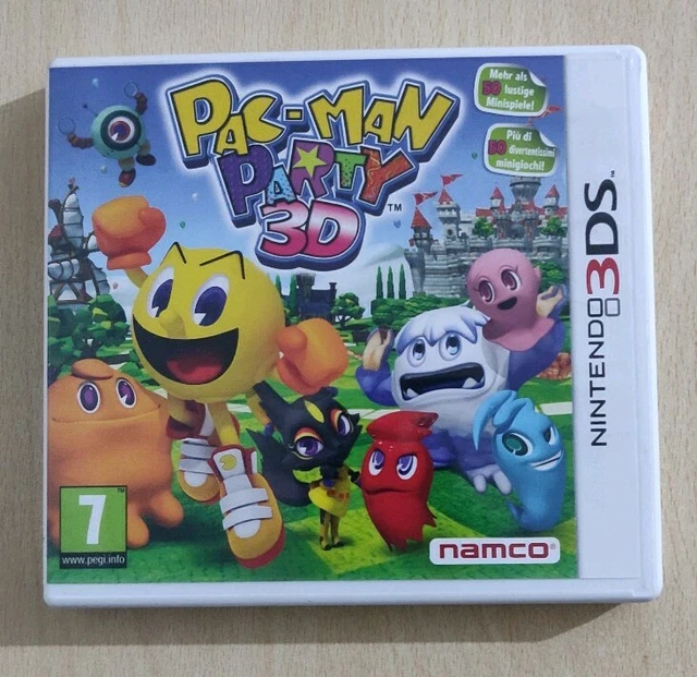 PACMAN PAC-MAN PARTY 3D Nintendo 3Ds 2Ds 3D Pal Italiano Completo Come ...
