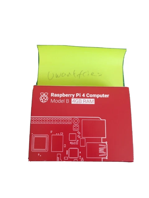 RASPBERRY PI 4 Model B 4GB Motherboard - RPi £90.00 - PicClick UK