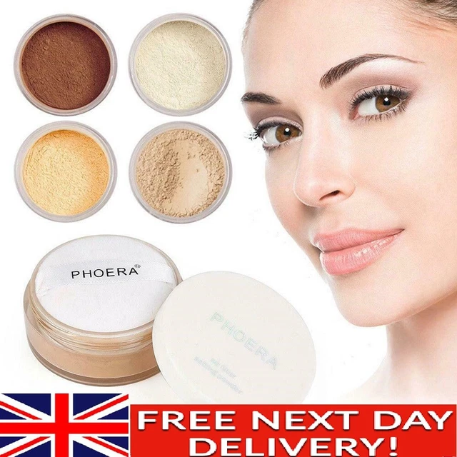 PHOERA® NO FILTER Setting Loose Powder Bare Face Translucent Foundation ...