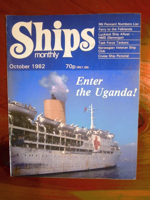 MAGAZINE SHIPS MONTHLY October 1982 Volume 17 Number 10 Great * Must ...