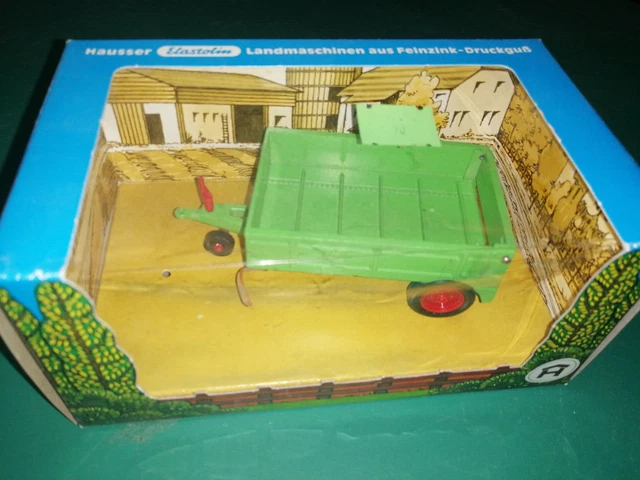 ELASTOLIN HAUSSER EINACHSIGER Anhanger remorque agricol 4440 boite d ...